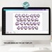 Graffiti Alphabet Uppercase Frame CANVA Editable Set 3.fill Your Own ...
