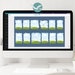 Distressed Square Frames: Canva Editable Photo Collage Template ...
