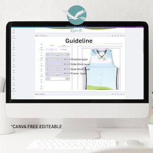 Basketball Jersey Mockup: Editable Canva Template (digital Download) - Etsy