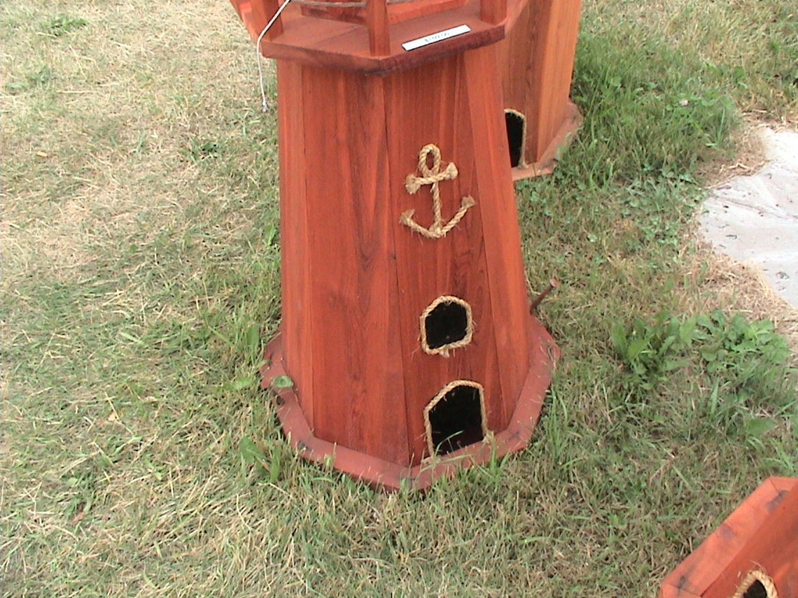 DIY Wood Lighthouse Woodworking Plans Project - Etsy