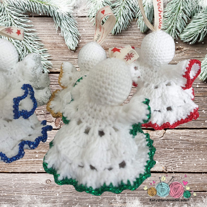 Crochet Pattern for a Magical Guardian Angel Make Your Own Whimsical ...