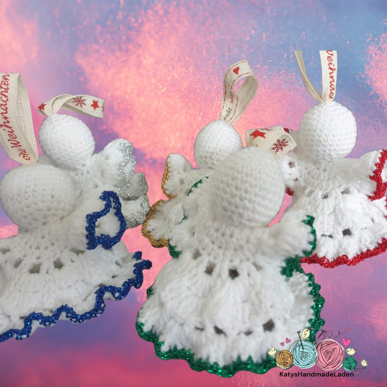 Crochet Pattern for a Magical Guardian Angel Make Your Own Whimsical ...