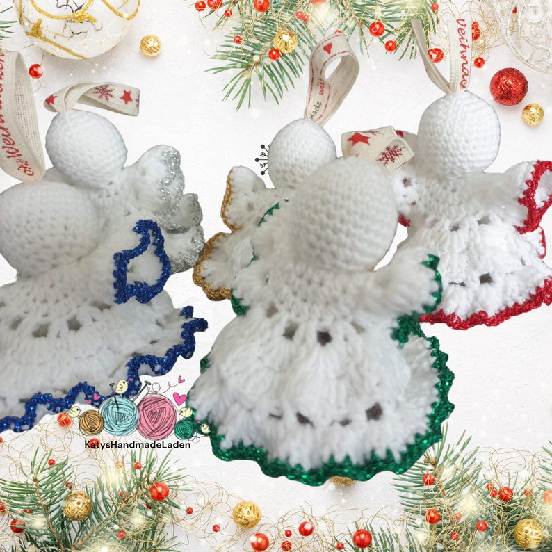 Crochet Pattern for a Magical Guardian Angel Make Your Own Whimsical ...