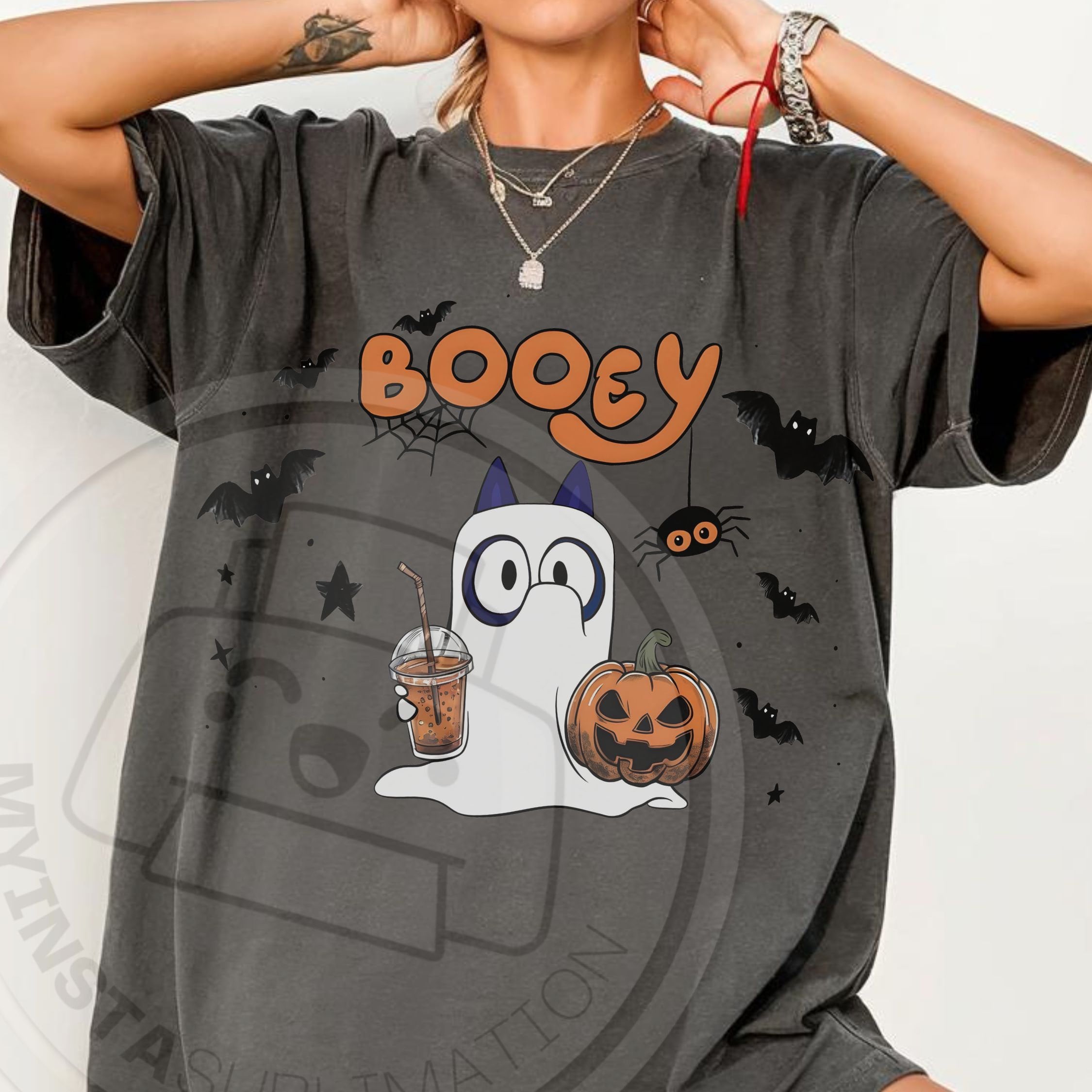 Blue Booey Png Kids Cute Spooky Ghost Halloween PNG, Boys Halloween Png ...