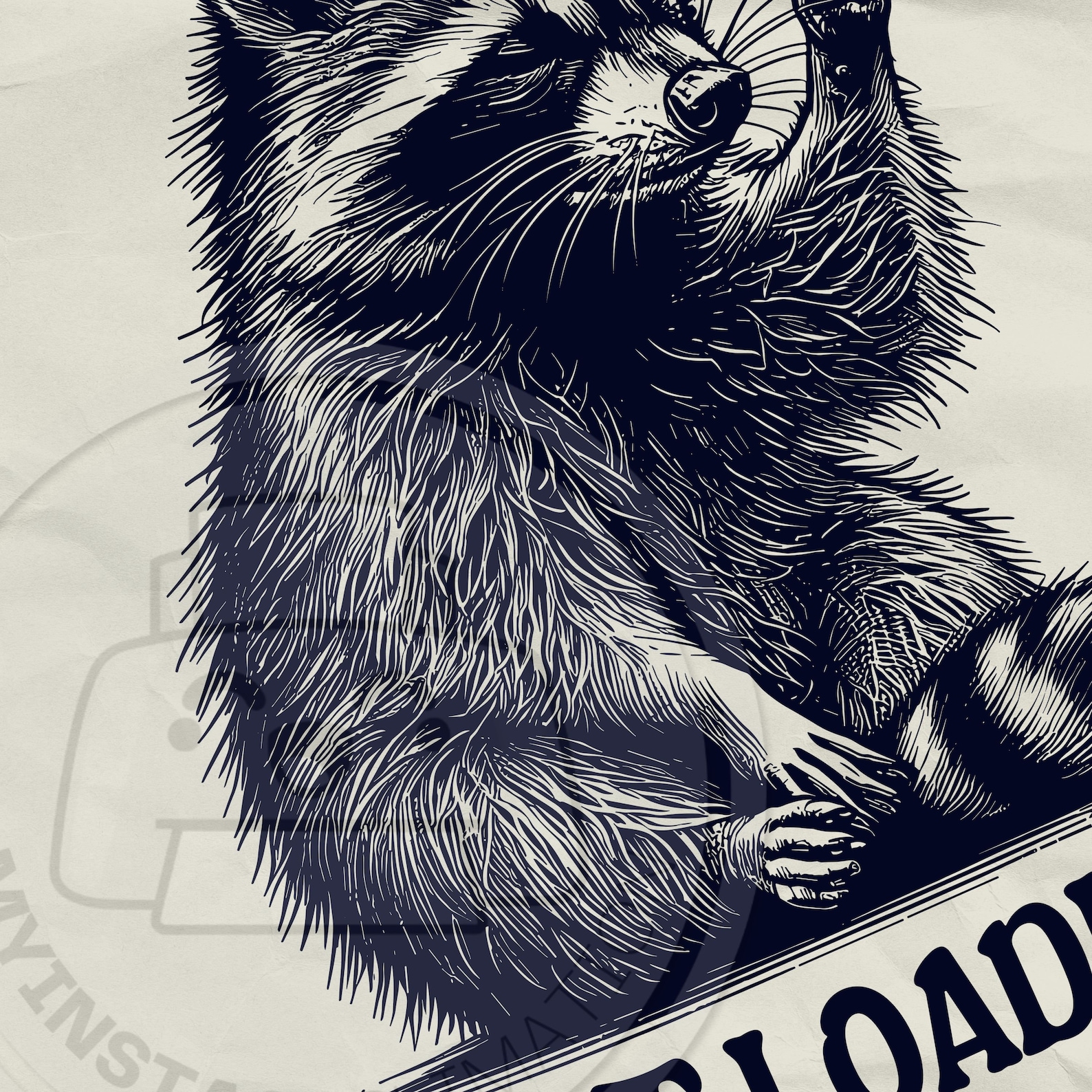 Wait Fart Loading Png Svg Funny Raccoon Sublimation Funny Raccoon Png ...