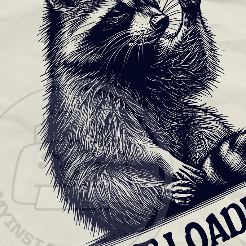 Wait Fart Loading Png Svg Funny Raccoon Sublimation Funny Raccoon Png ...