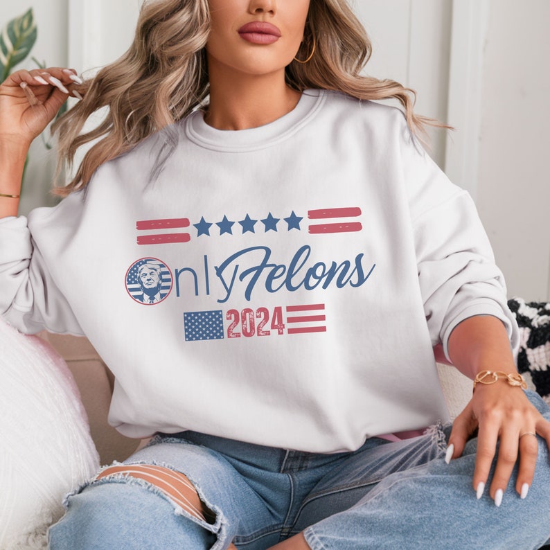 Only Felons Png | Vote for Tump Png | Trump Patriotic Design Png | Vote ...