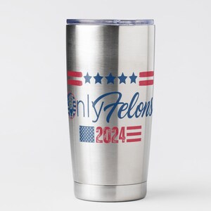 Only Felons Png Vote for Tump Png Trump Patriotic Design Png Vote Trump ...