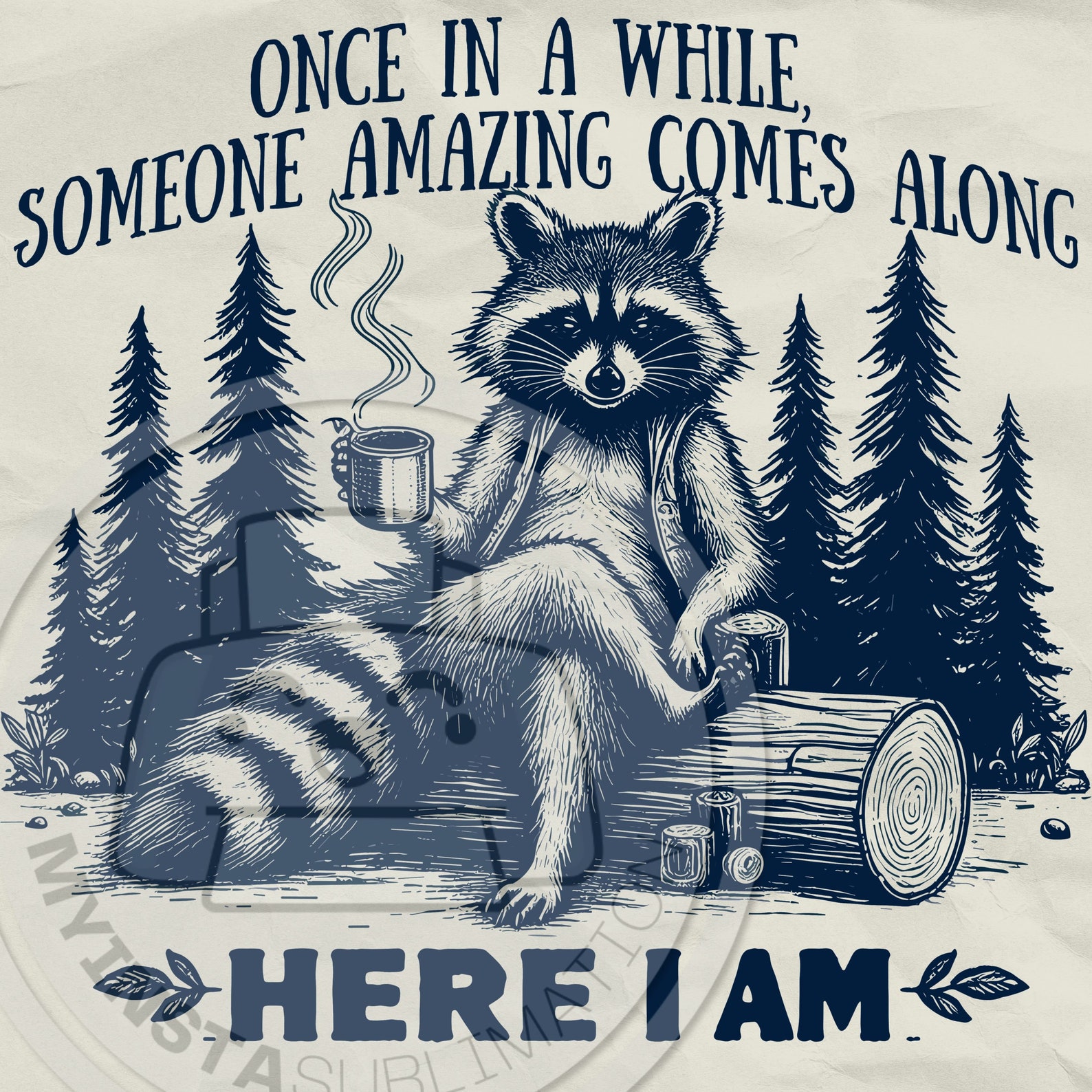 Once in a While Someone Amazing Comes Along, Funny Racoon Png, Raccoon ...