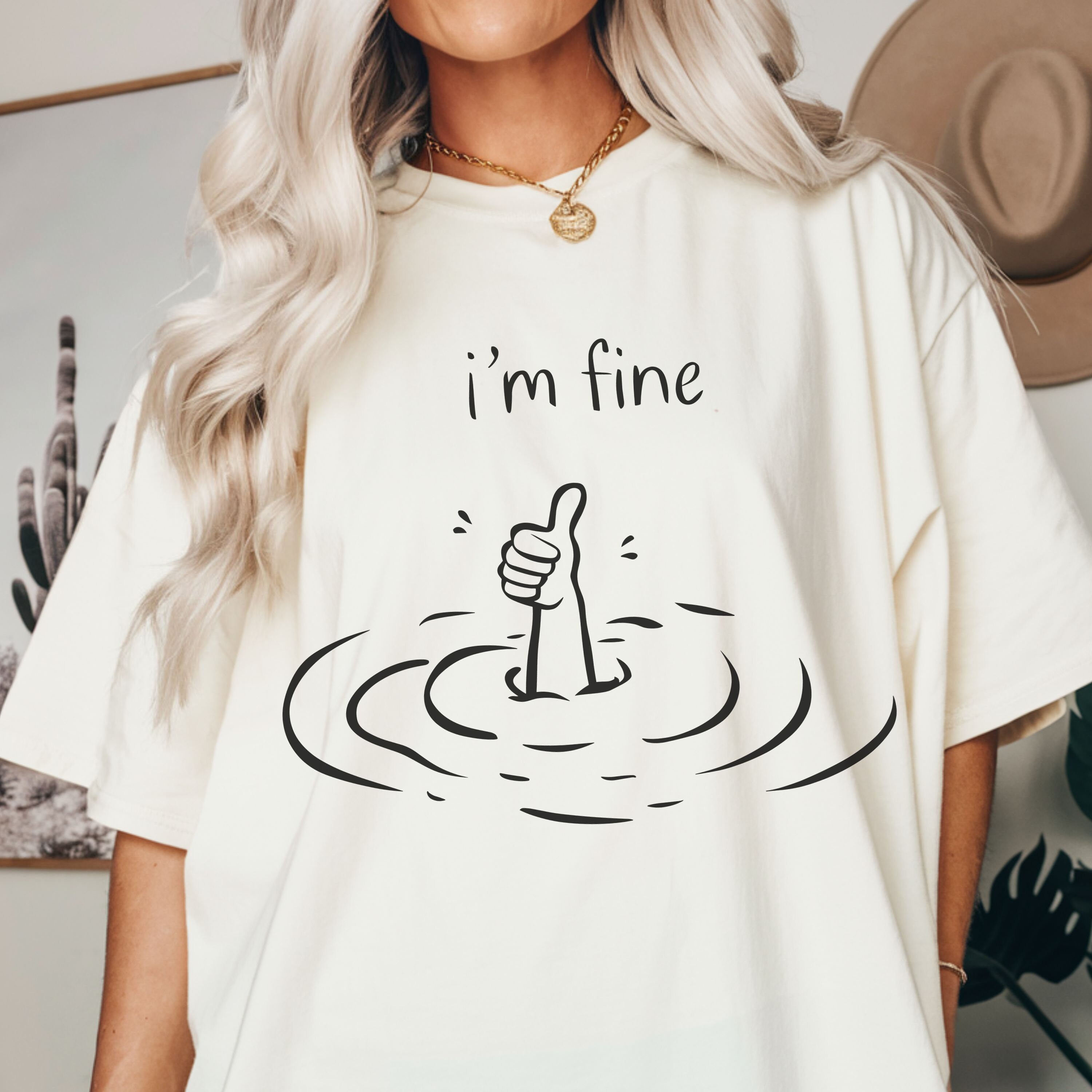 Im Fine Png Im Fine Svg - Etsy