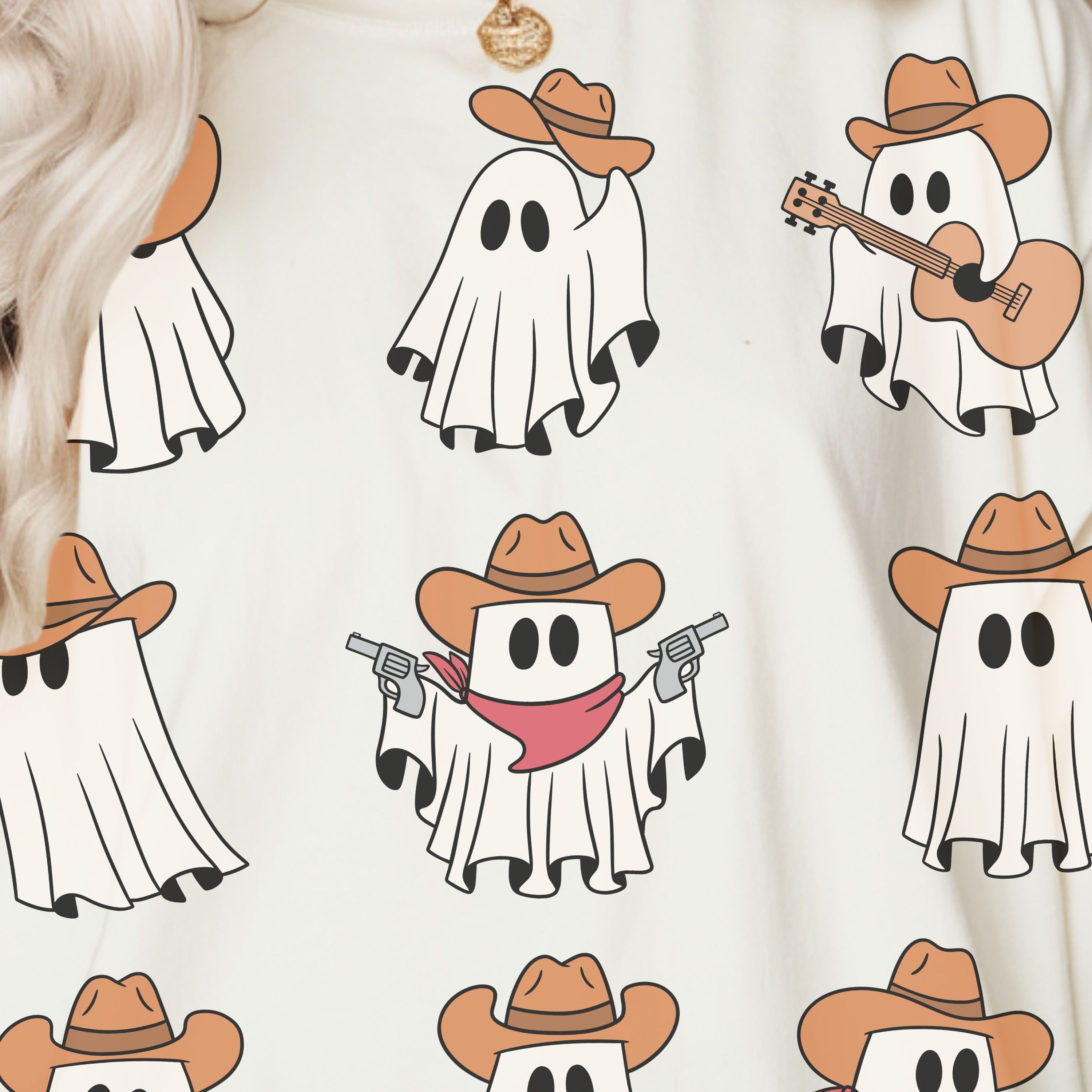 Cowboy Ghost Png Ghost Cowbys Png Cute Ghost Png Kids Halloween Png ...