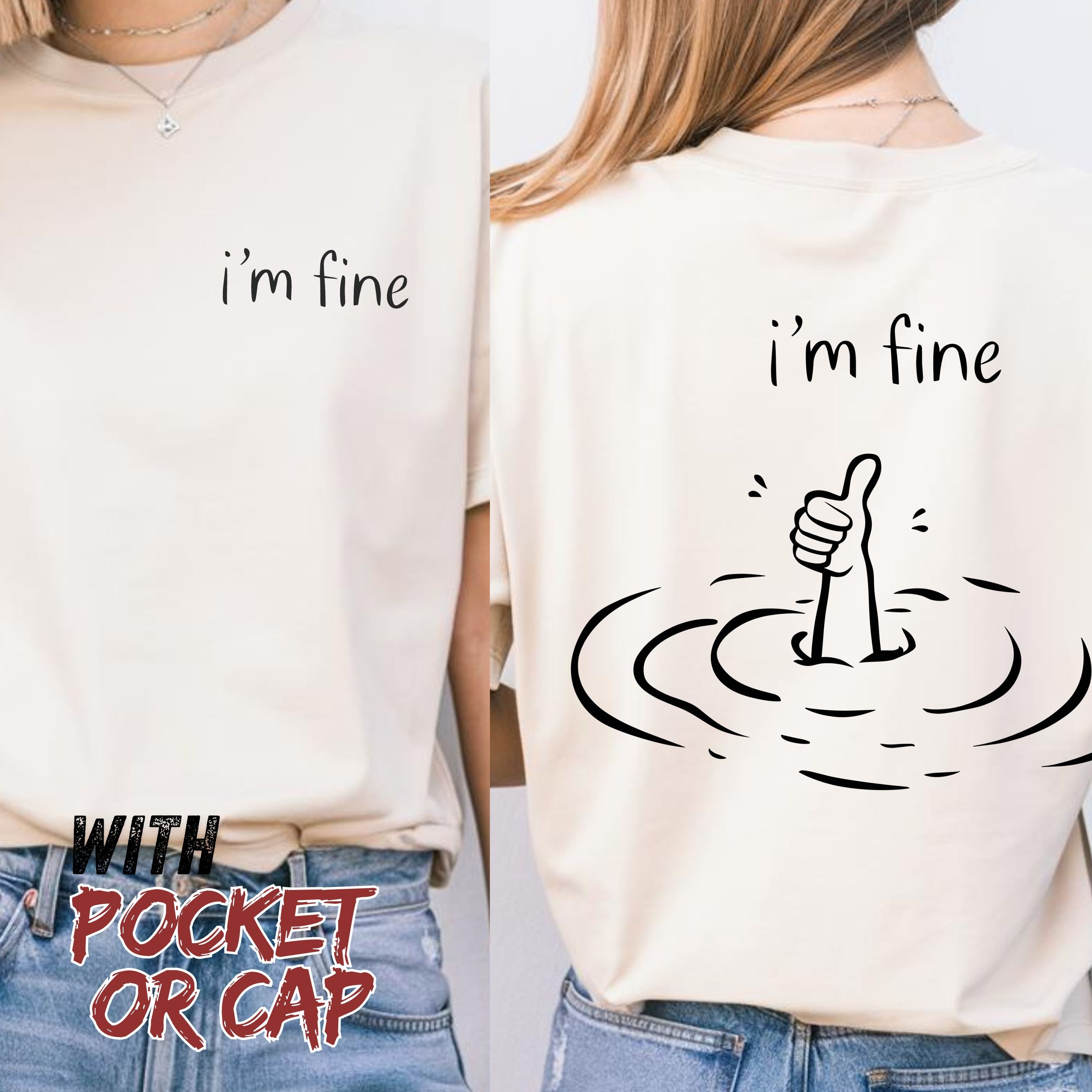 Im Fine Png | Im Fine Svg - Etsy