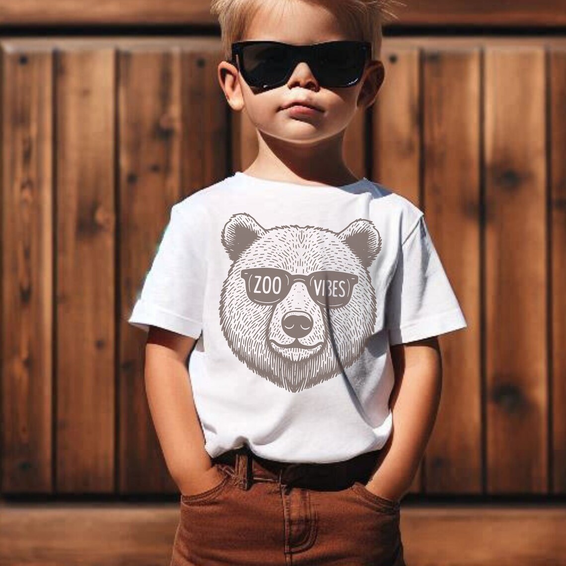 Bear Zoo Vibes Svg Animal Bear Sunglasses Png Field Trip Svg Kids Zoo ...