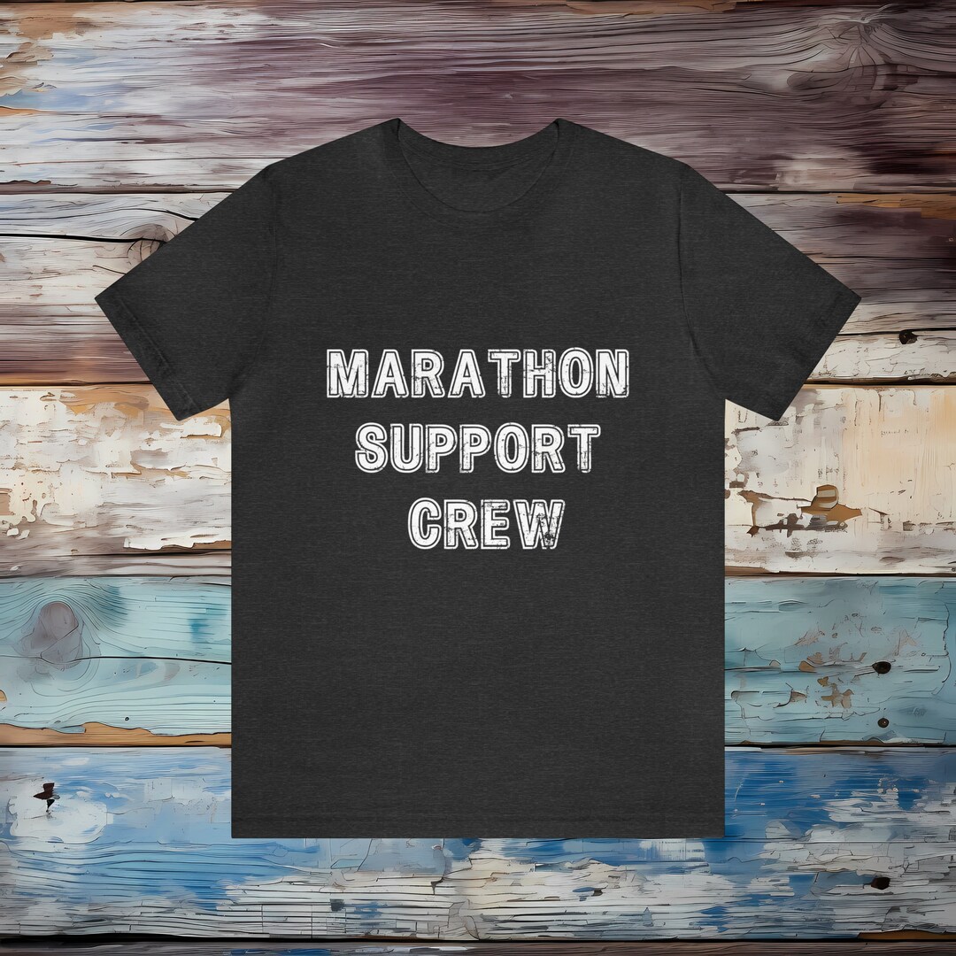 Marathon Support Crew, Marathon Shirt, Marathon Spectator Shirt ...