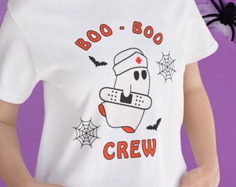 Boo Shirt, Boo Crew Shirt, Halloween Shirt, Cute Halloween Shirts ...