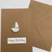 Custom Sea Glass Sail Boat Greeting Card Personalised - Etsy