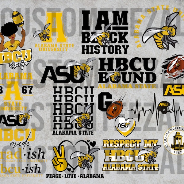 Alabama State University Hornets Svg - Etsy