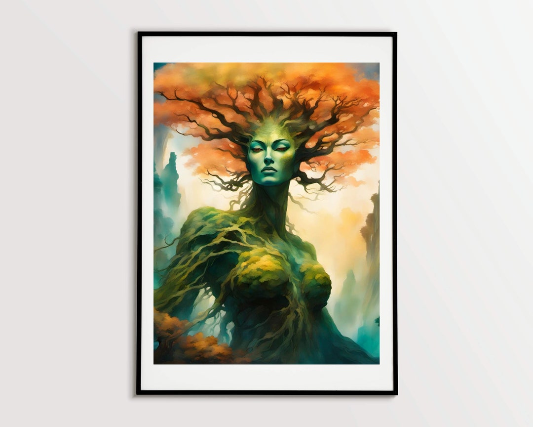 Primordial Matron: Gaea, Mother of Titans - Etsy