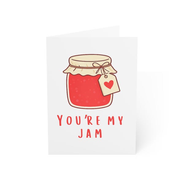 You're My Jam Card - Etsy