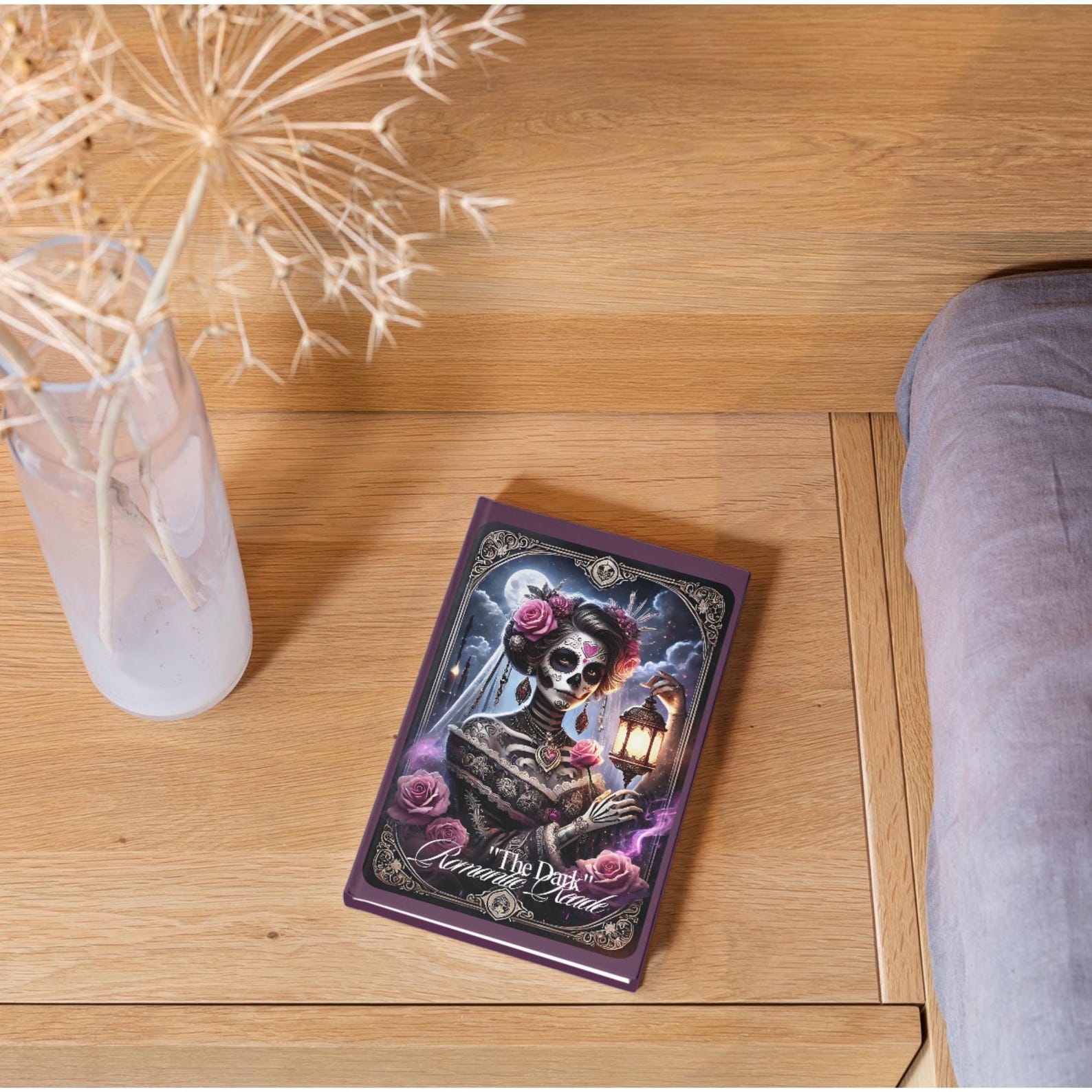 Dark Romance Reader Tarot Card PNG: Bookish Sublimation Design (digital ...