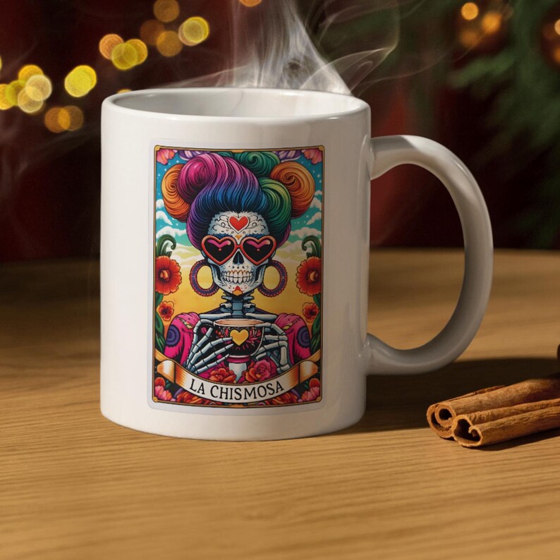 La Chismosa Tarot Card PNG, Funny Mexican Chisme Sublimation Design ...