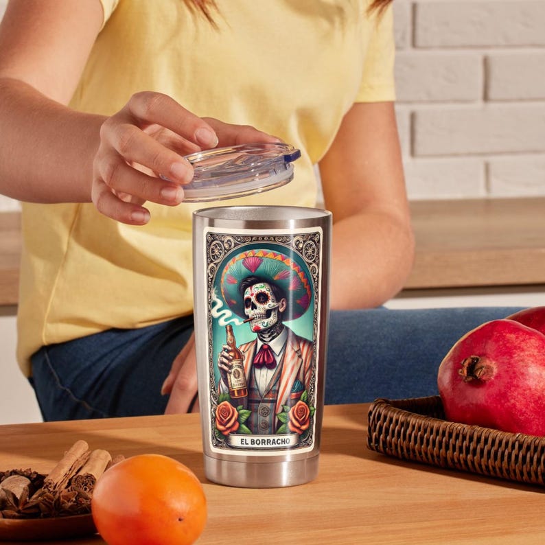 El Borracho Latino PNG: Chicano Tarot Card Digital File - Etsy