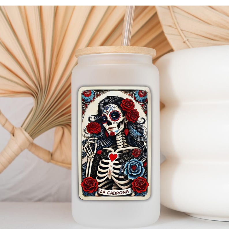 La Cabrona Latina PNG, Chicana PNG, Tarot Card Digital Files, Dtf Uvdtf ...