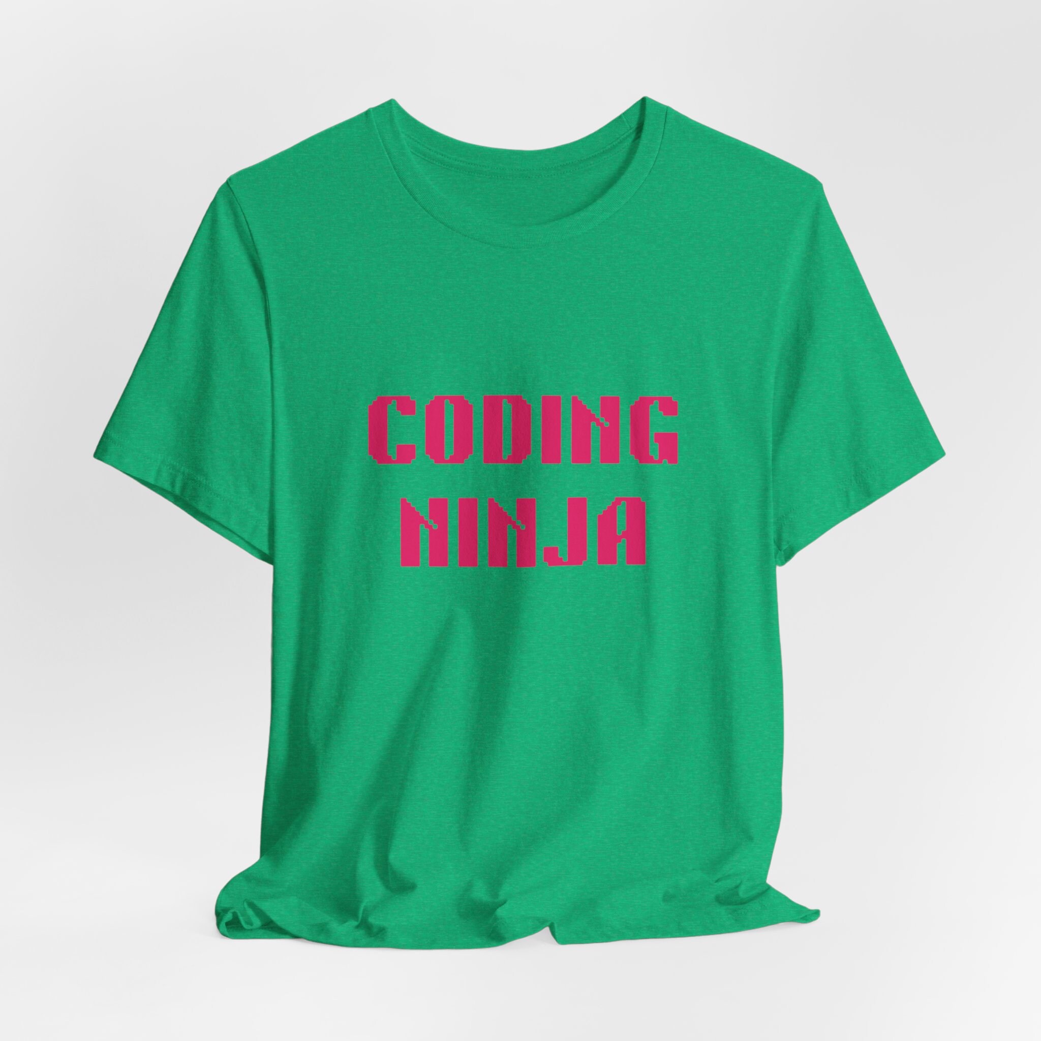 Medical Coder Coding Ninja Hot Pink Font T-shirt - Etsy