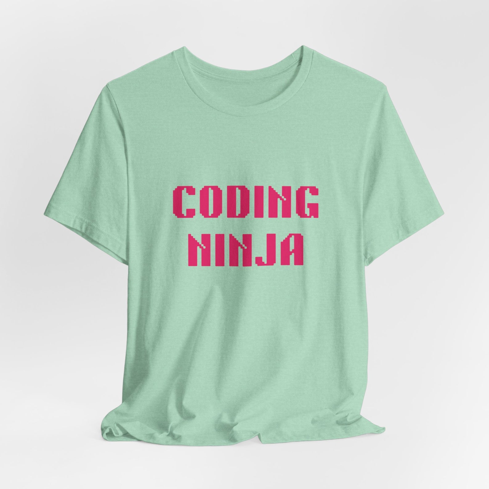 Medical Coder Coding Ninja Hot Pink Font T-shirt - Etsy