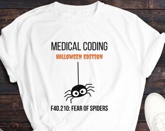 Medical Coding Crew Halloween Shirt, Coworker Gift, Medical Coding Gift ...