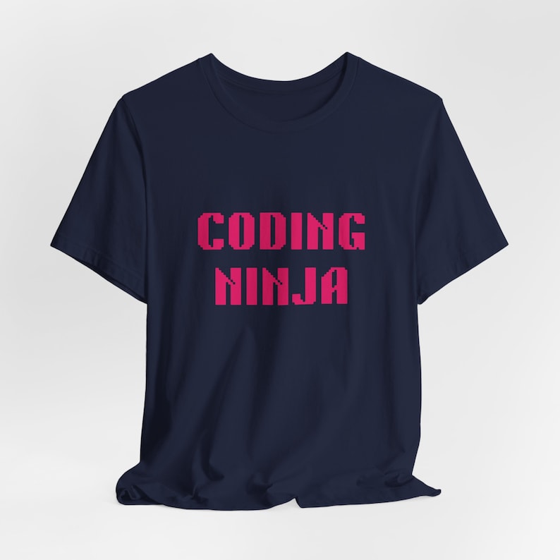 Medical Coder Coding Ninja Hot Pink Font T-shirt - Etsy