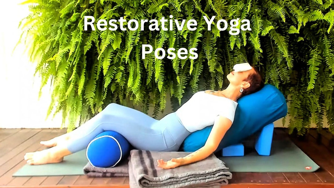 Restorative Yoga Poses for Relaxation and Rejuvenation - Etsy