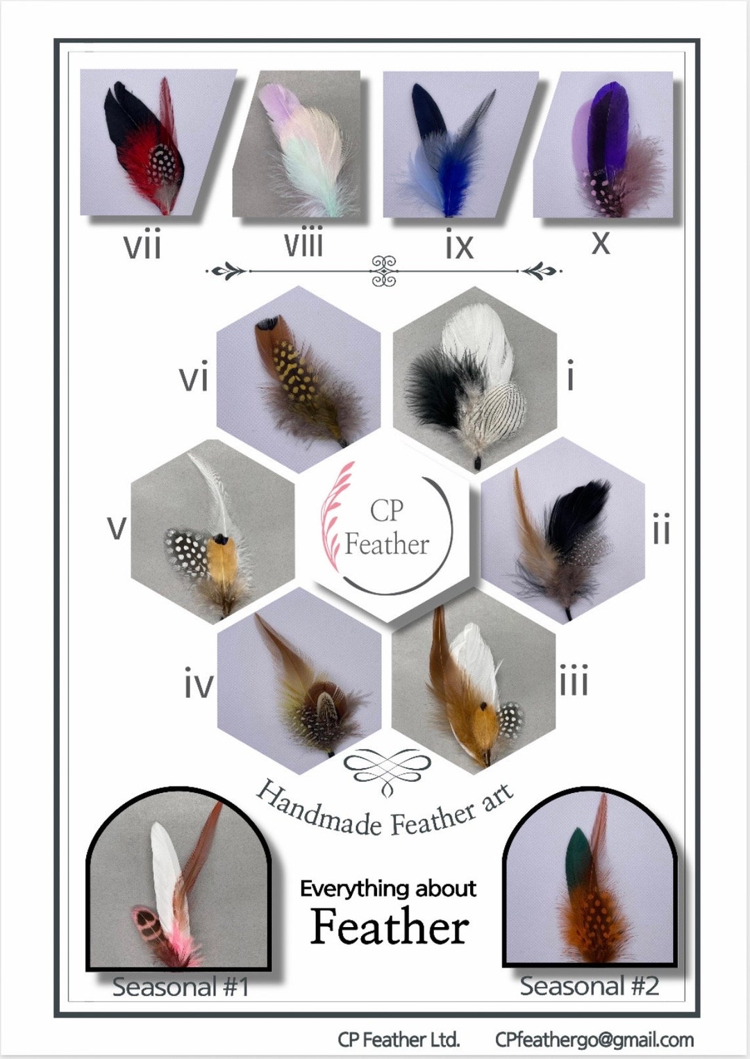 Hat Feather: Unique Fedora Feather - Etsy