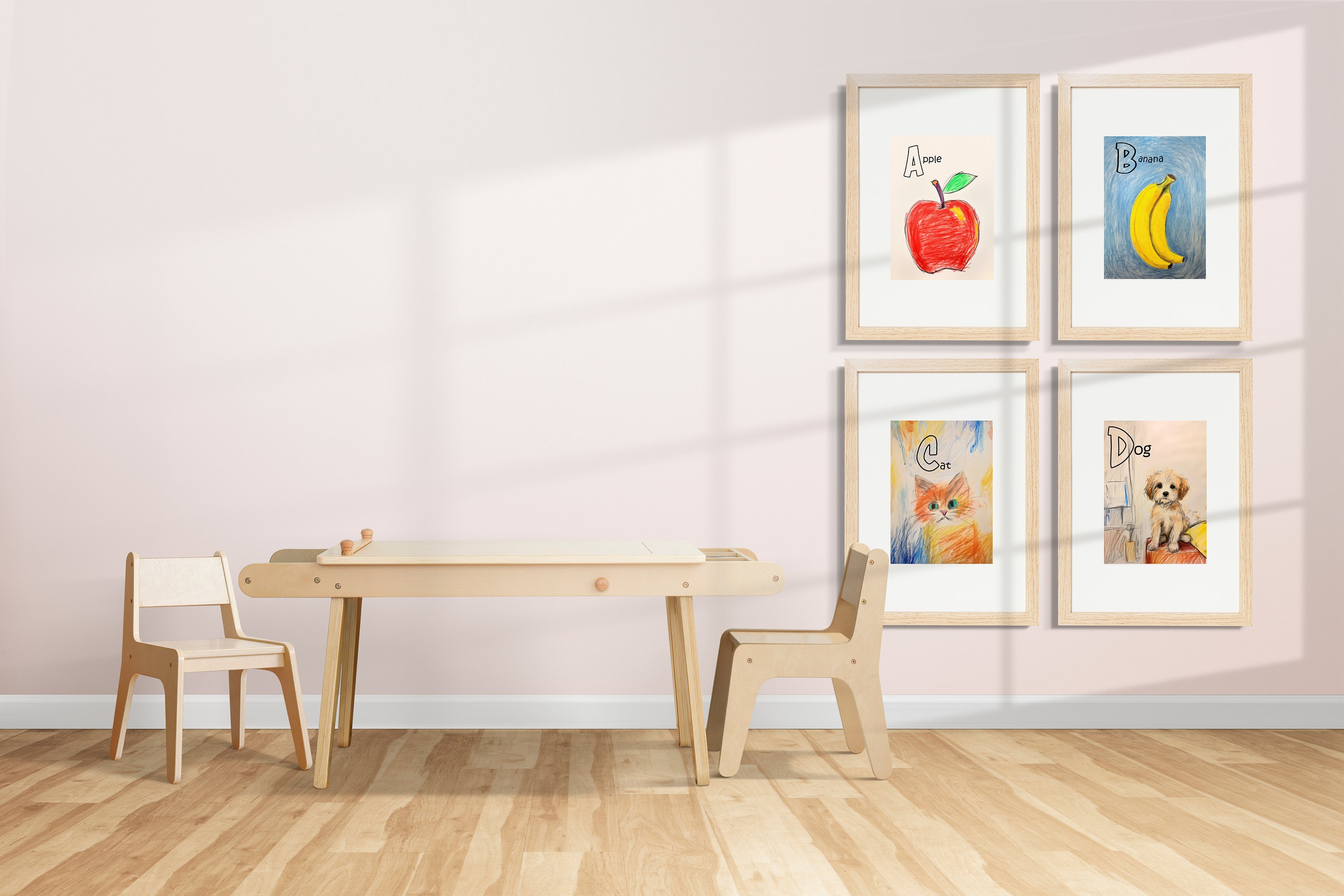 Children's Alphabet Bundle Kids Alphabet Posters Children's Learning ...