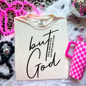 But God Svg, but God Shirt Svg,faith Svg, God is Greater, Created With ...