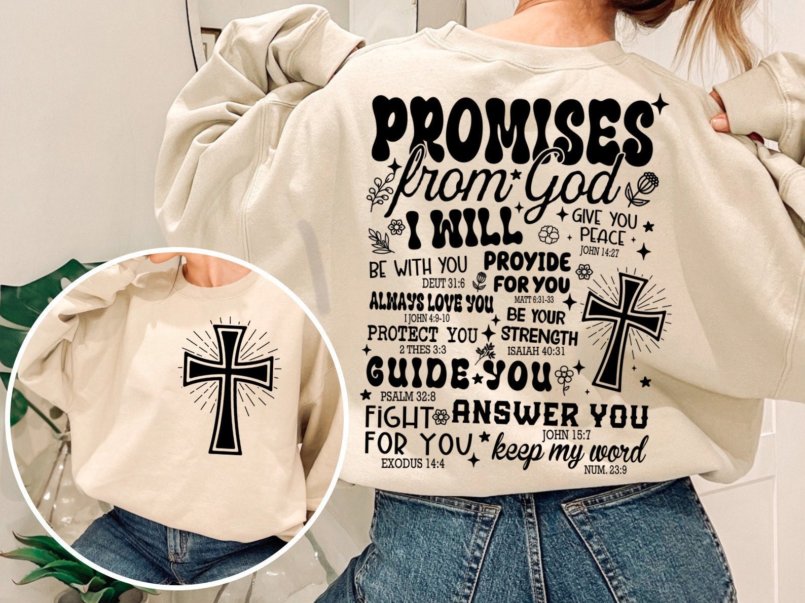 Promises From God Png Sublimation Design, Faith Png, Bible Verse Png ...
