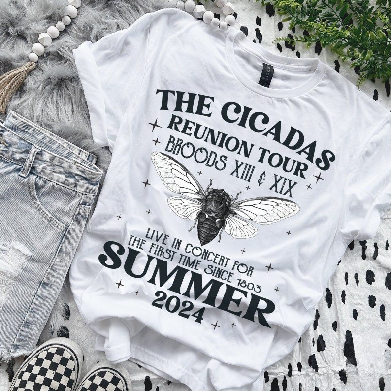 The Cicadas Reunion Tour PNG, Cicadas Invasion Summer Scream 2024 ...
