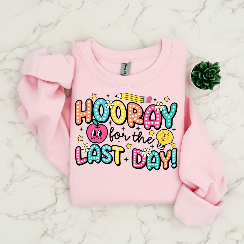 Hooray for the Last Day Png, Last Day of School Png, School's Out Png ...