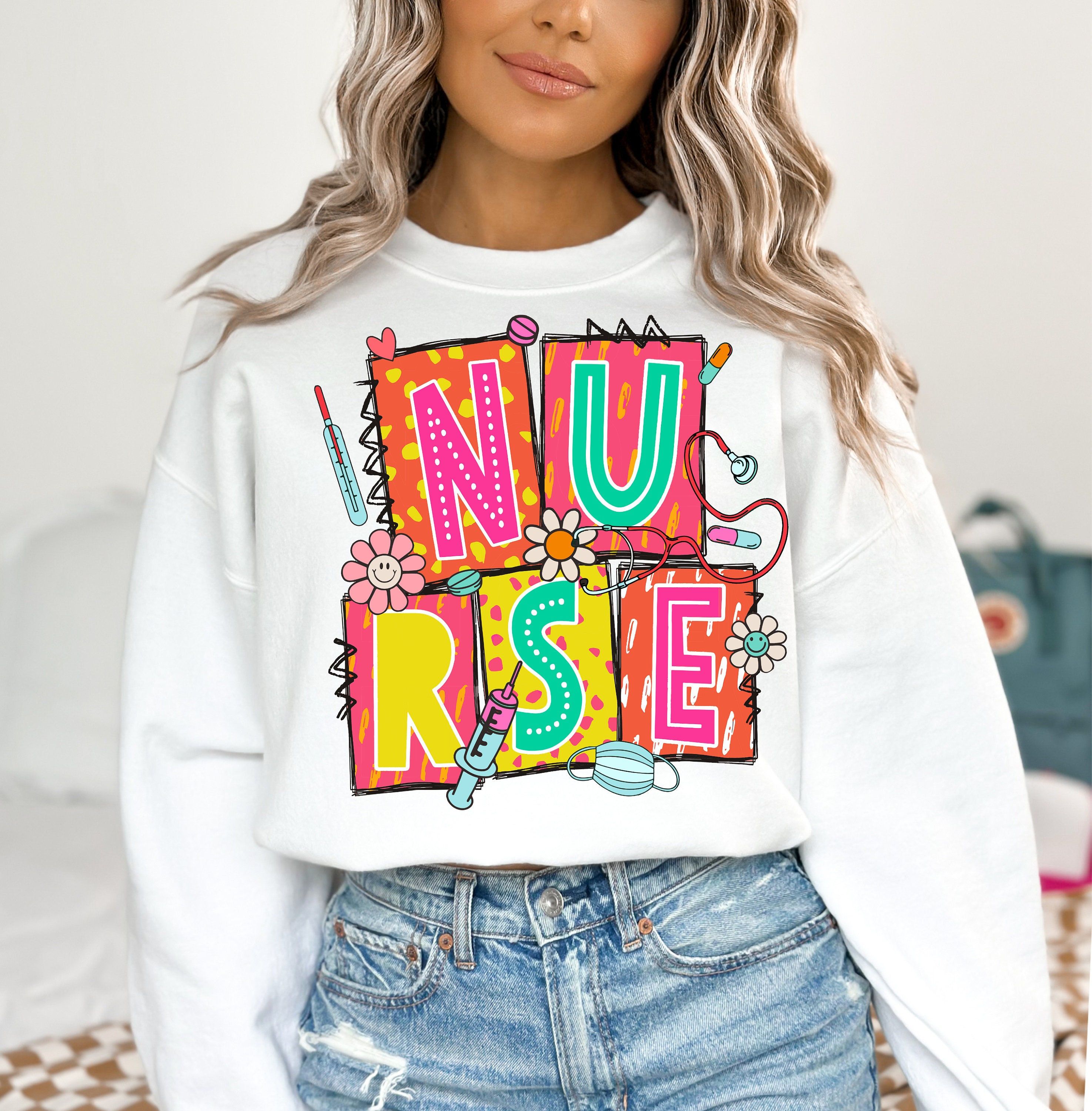 Retro Nurse Word Png, Nurse Life Png, Nurse Stuff Png, Nurse Quotes Png ...