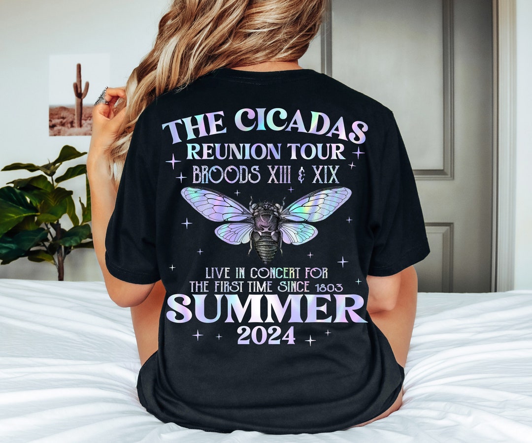 The Cicadas Reunion Tour Png, Cicadas Invasion Summer Scream 2024 Png ...