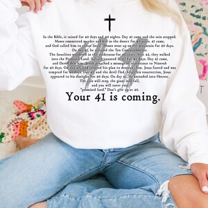 Your 41 is Coming PNG, Christian PNG, Jesus Png, Motivational Religious ...