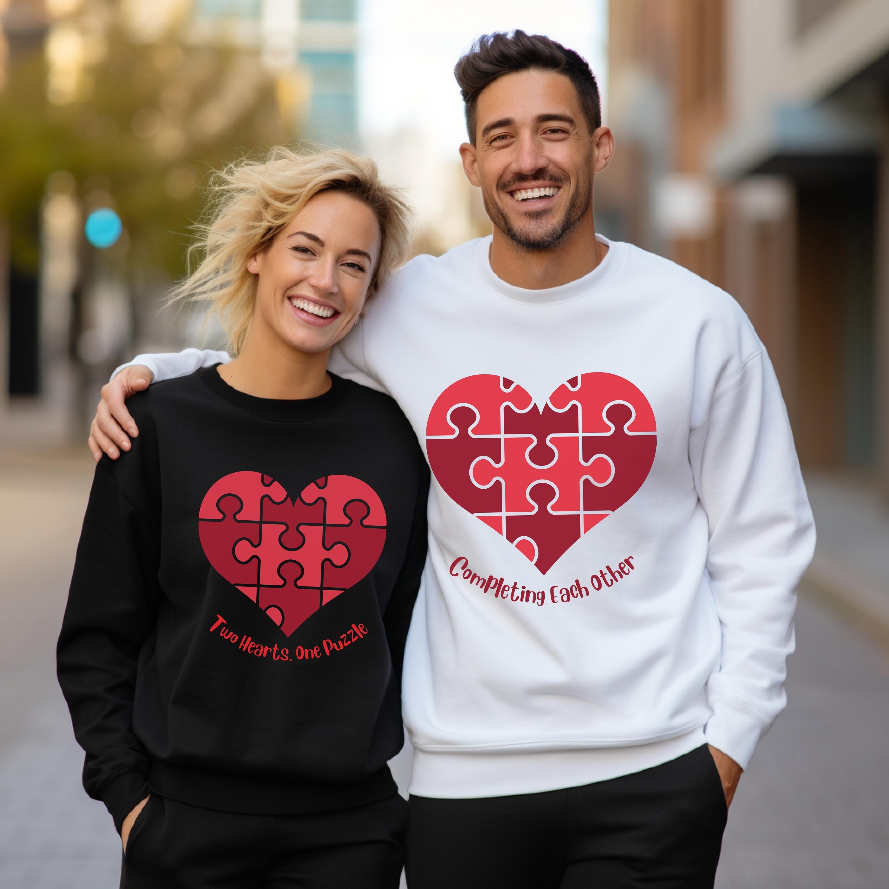 Personalized Couple's Shirt With Heart, Matching Shirts, Couples Shirts ...