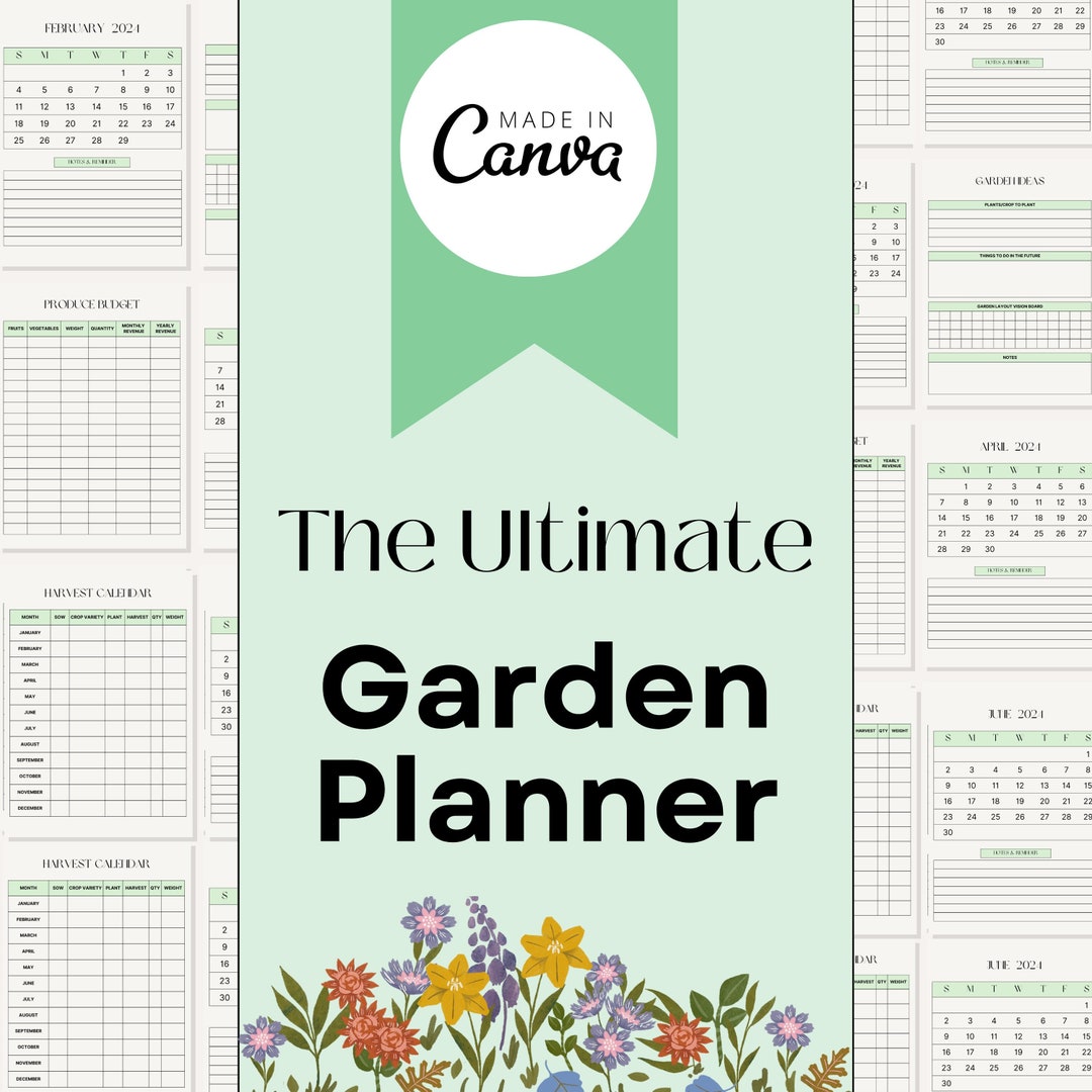 Pintable Garden Planner Bundle Seed Inventory Plant Profile Plant ...