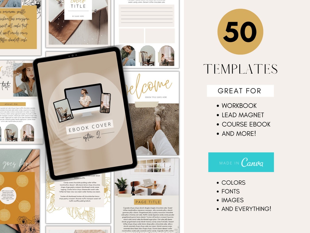 Modelo de e-book, modelo de e-book Canva, capa de e-book, PDF de e-book ...