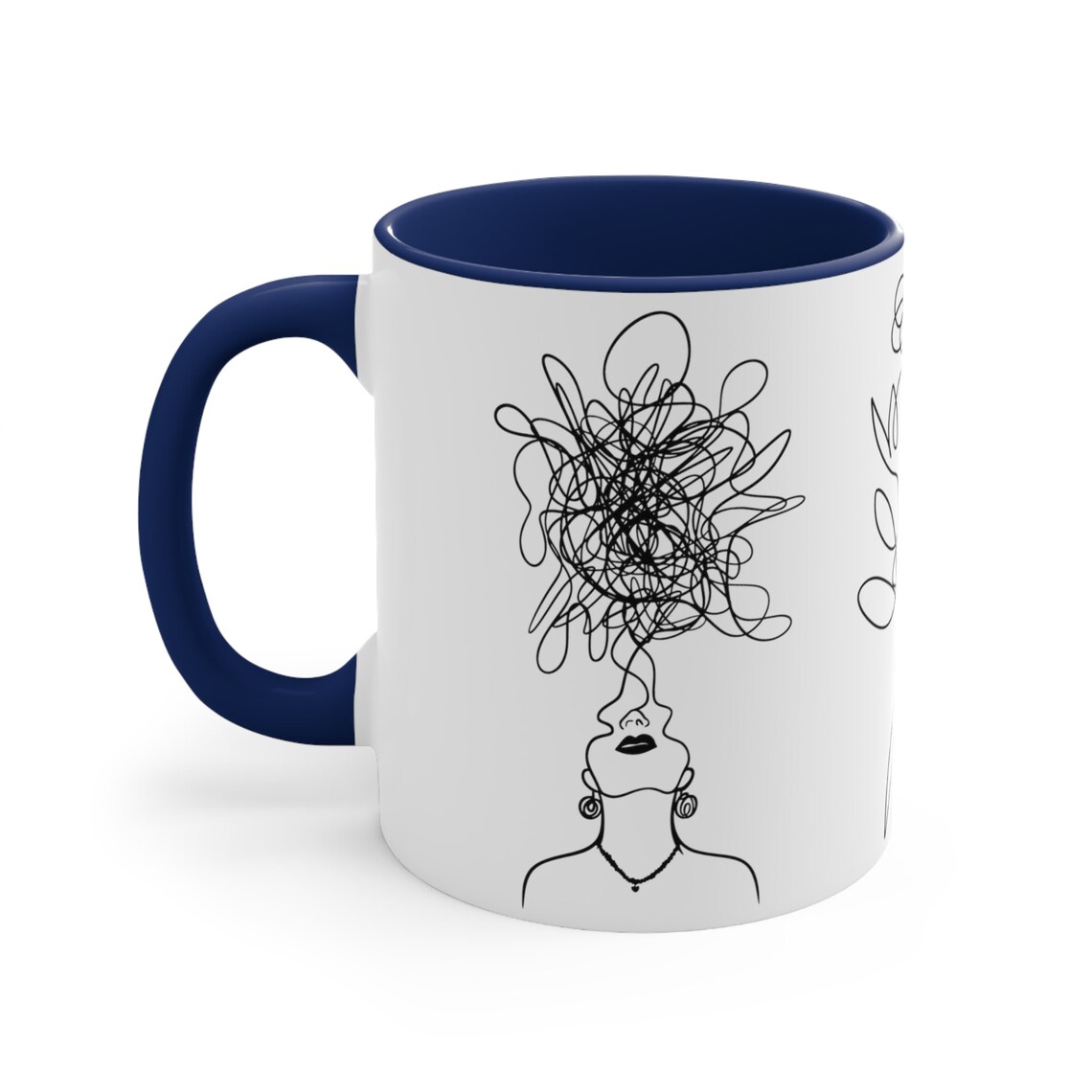 Self-care Colorful Mug, Trendy Coffee Cup, New Year New Me Coffee Cup ...