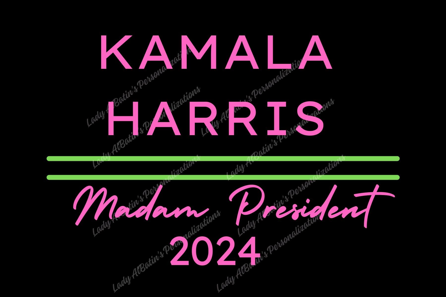 Kamala Harris 2024 PNG Bundle, Madam President, Kamala for President ...
