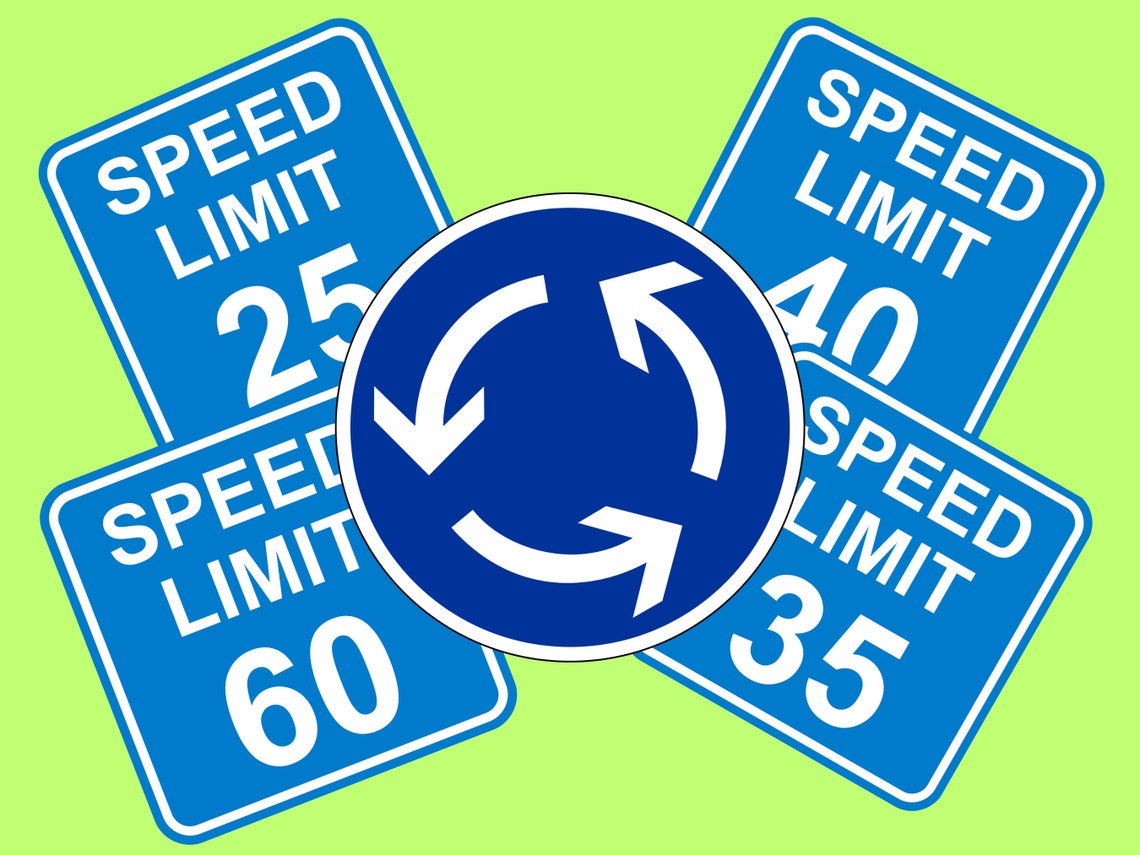 Printable Traffic Signs Coloring Pages for Kids Instant Digital ...