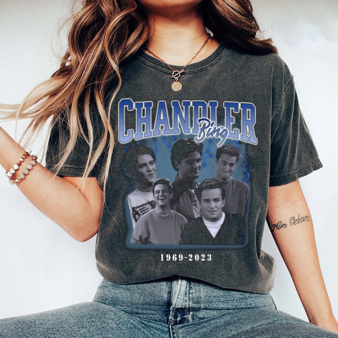 Vintage MATTHEW PERRY Comfort Colors Shirt Matthew Perry Fan - Etsy