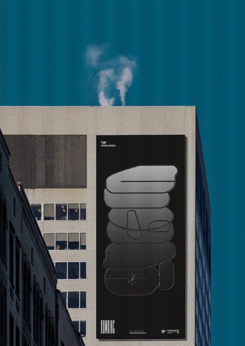 Billboard Graffiti, Billboard Poster, Wall Street Art, Street Art, - Etsy