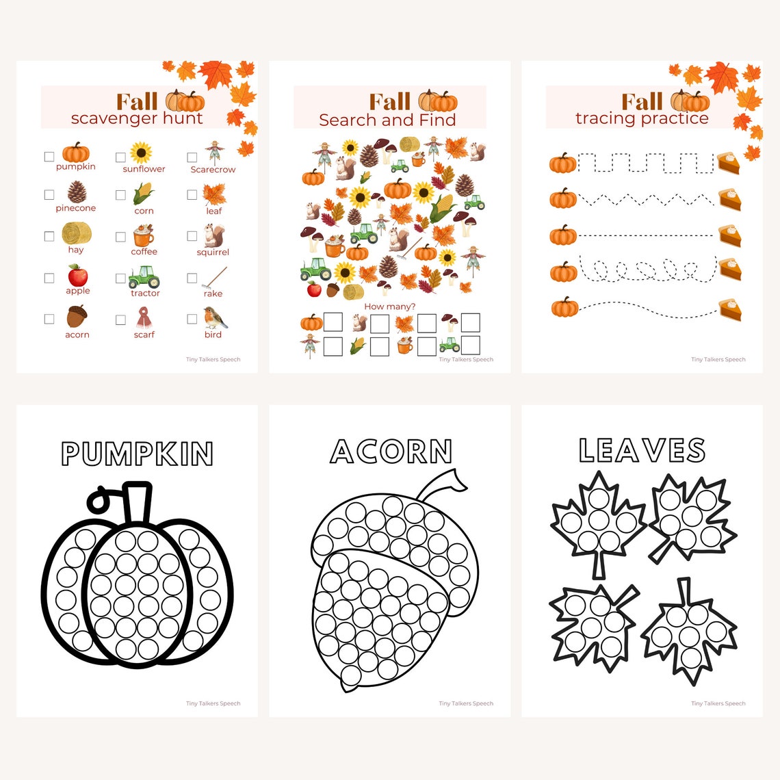 Fall Activity Printable, Fall Printable, Fall Scavenger Hunt, Fall ...